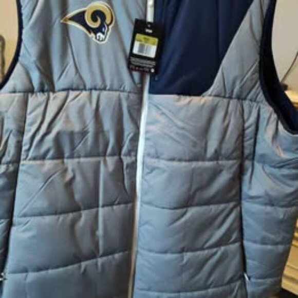 Jackets & Coats | Mens L A Rams Vest | Poshmark